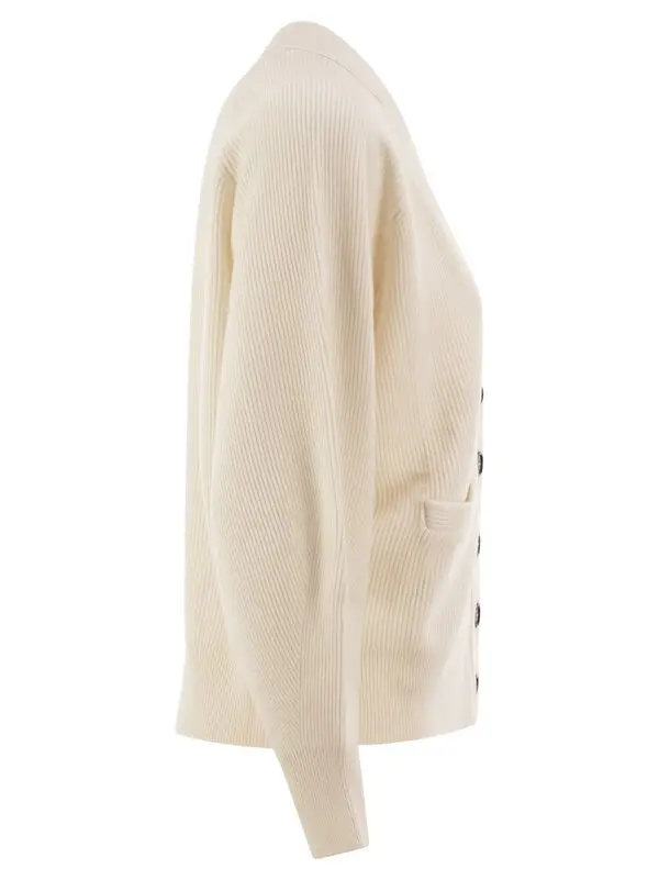 Brunello Cucinelli Ribbed-knit Cashmere Cardigan