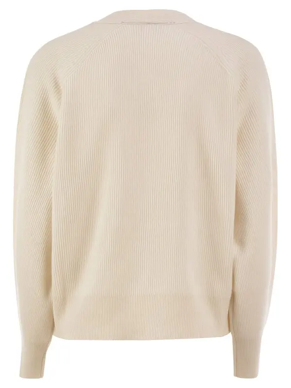 Brunello Cucinelli Ribbed-knit Cashmere Cardigan