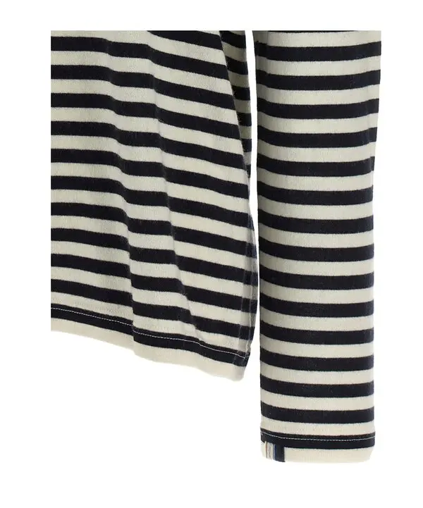 Extreme Cashmere Striped Knit Top