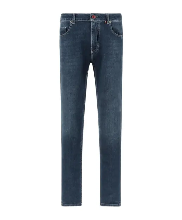 Paul & Shark Rivet Jeans In Giza Cotton