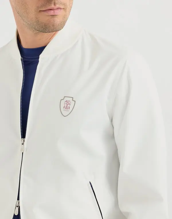 Brunello Cucinelli Logo-patch Zip-up Jacket - No