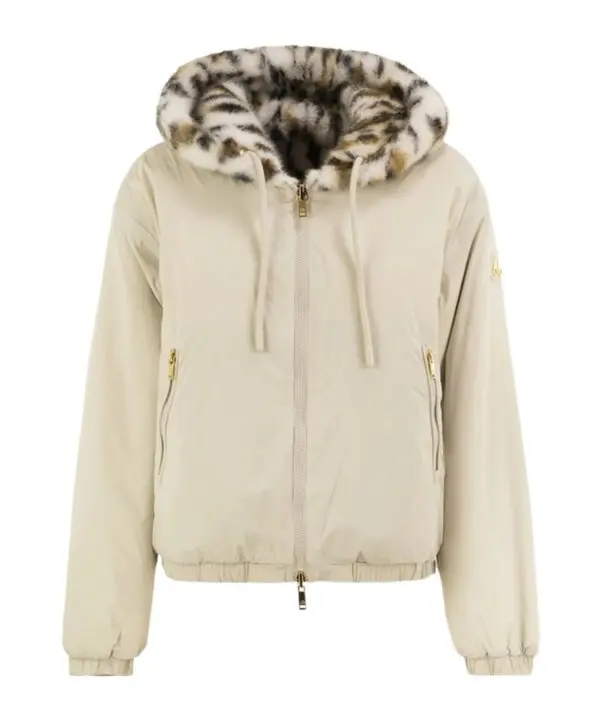 Moose Knuckles Eaton Bunny Reversible Hooded Jacket