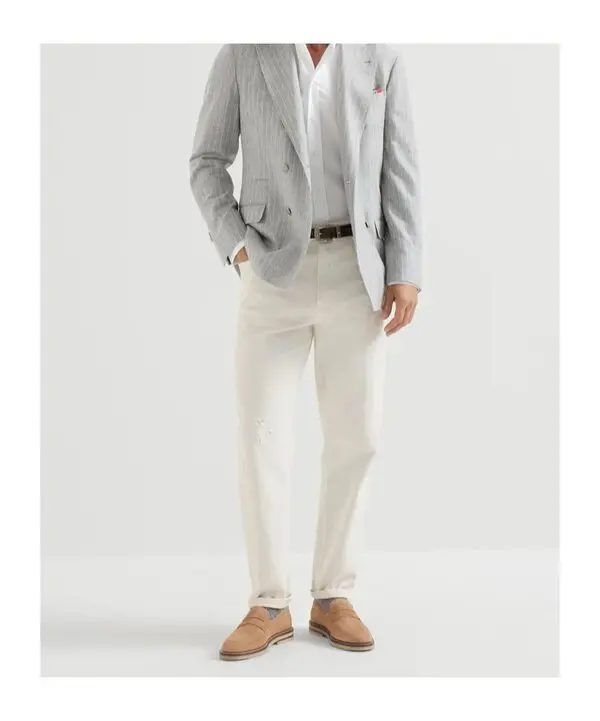 Brunello Cucinelli Penny Slip-on Loafers