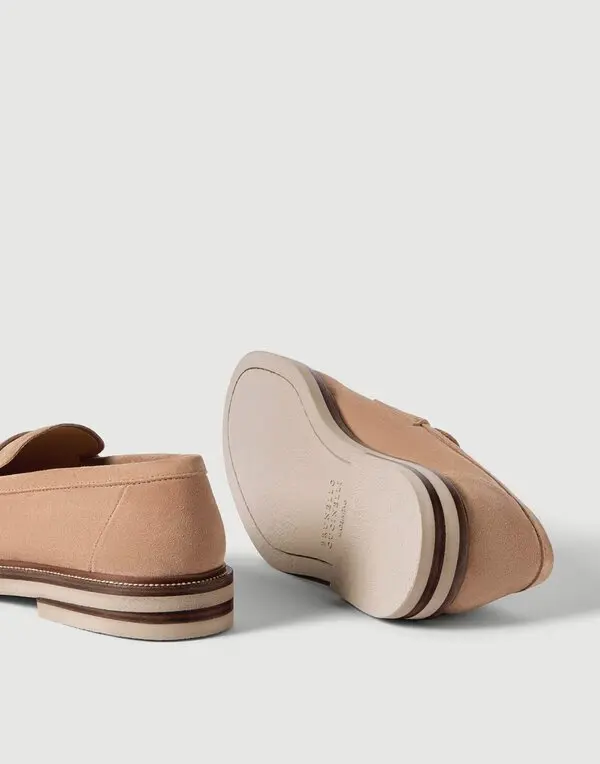 Brunello Cucinelli Penny Slip-on Loafers