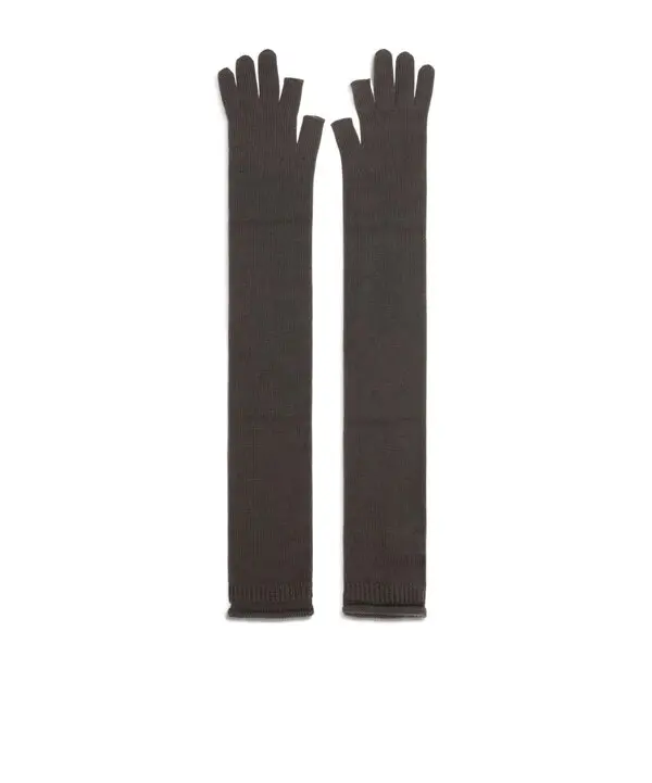 Rick Owens Long Fingerless Gloves