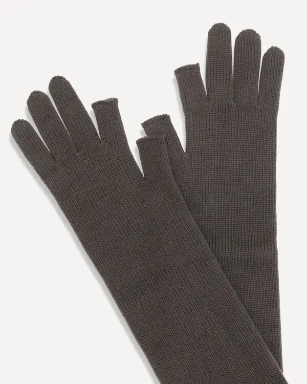 Rick Owens Long Fingerless Gloves
