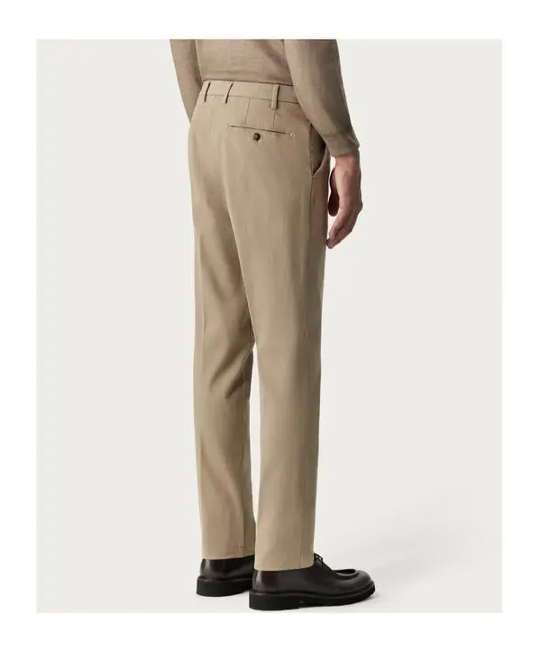 Canali Twill Slim-fit Trousers