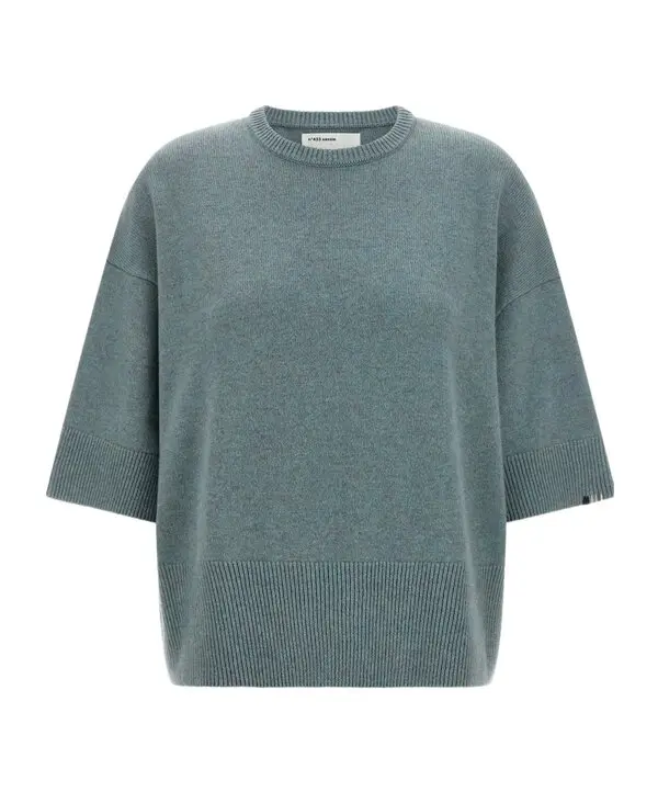 Extreme Cashmere Sassie Boxy Knitted Sweater - Green