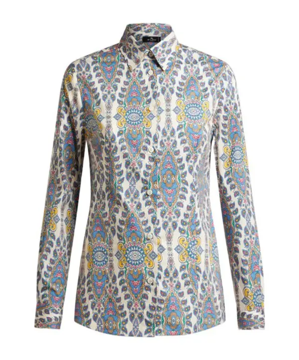 Etro Paisley Printed Slim-fit Shirt
