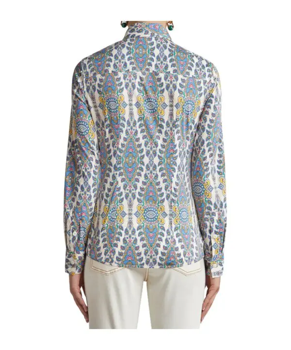 Etro Paisley Printed Slim-fit Shirt