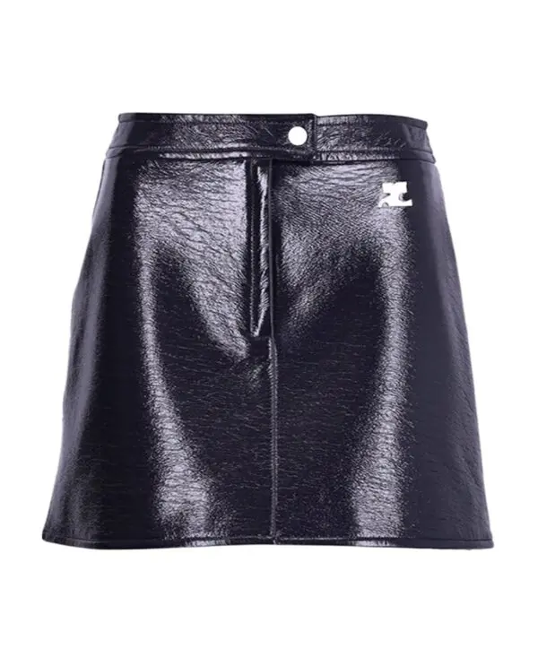 COURREGES Logo Skirt