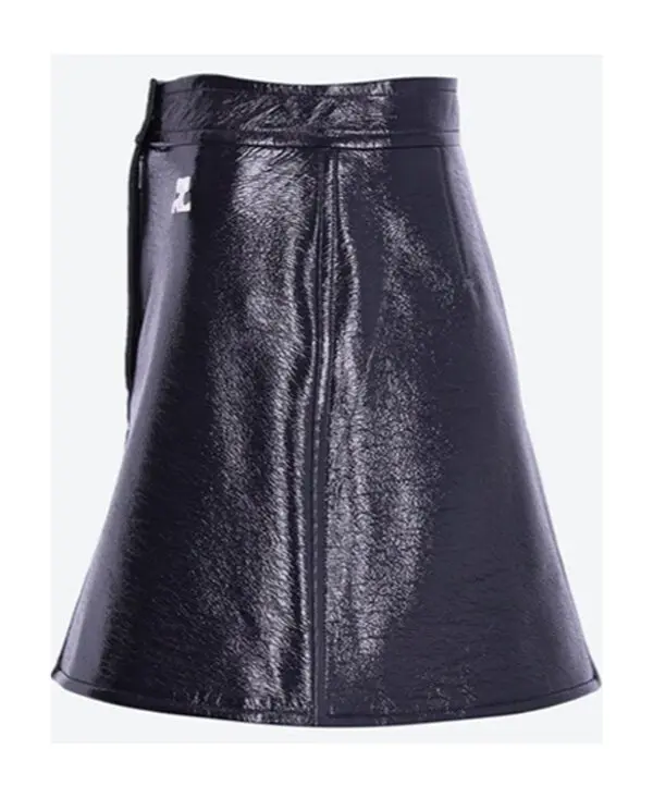 COURREGES Logo Skirt