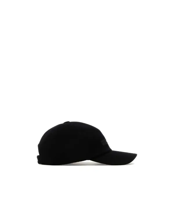 Zegna Logo Detailed Baseball Cap