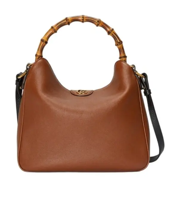 Gucci Diana Medium Shoulder Bag - Brown