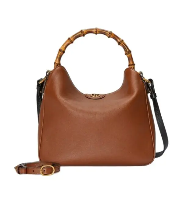 Gucci Diana Medium Shoulder Bag - Brown