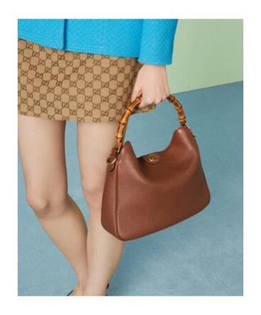 Gucci Diana Medium Shoulder Bag - Brown