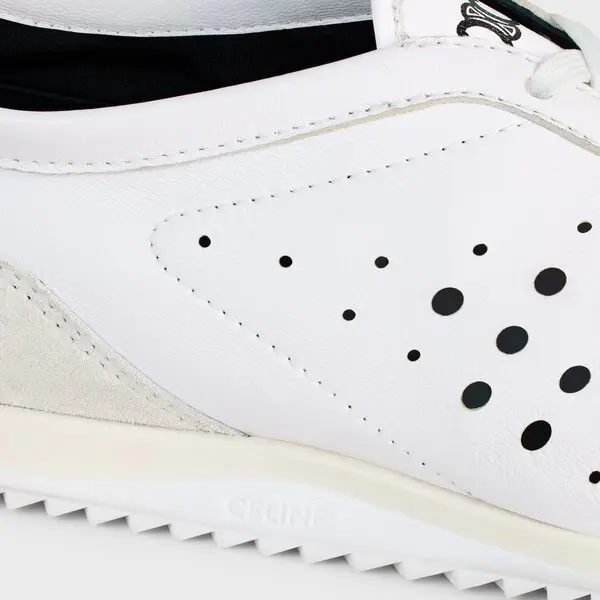 Celine Soft Sneaker In Stretch Lambskin And Suede Calfskin