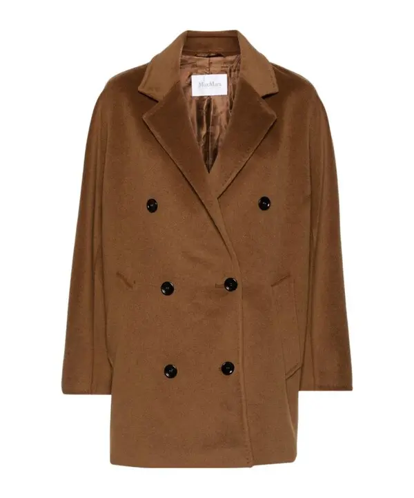 Max Mara Double-breasted Long-sleeved Coat