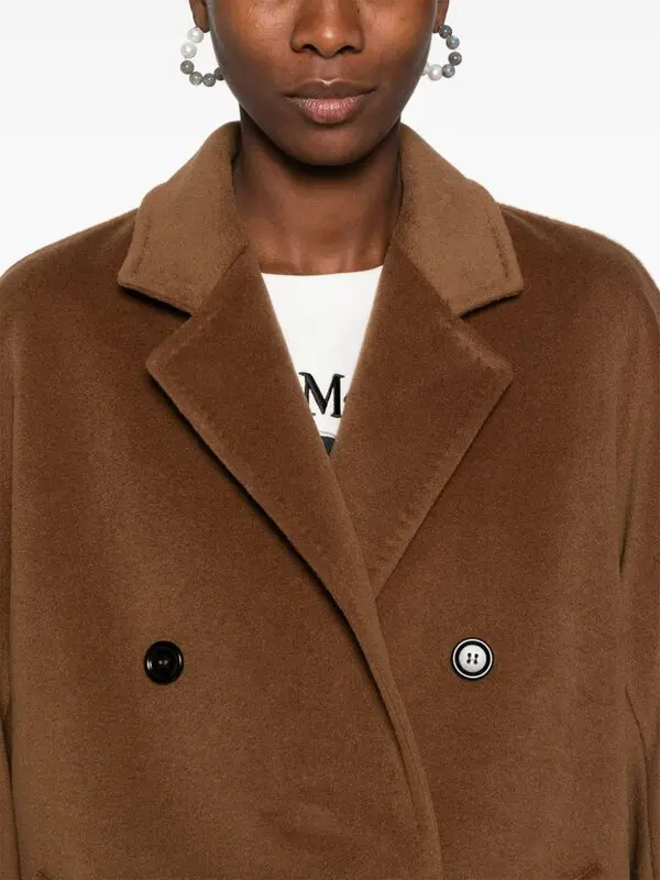 Max Mara Double-breasted Long-sleeved Coat