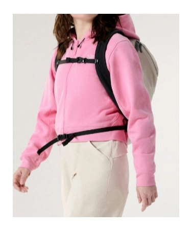 Arc'teryx Emblem Fleece Full Zip Crop Hoody