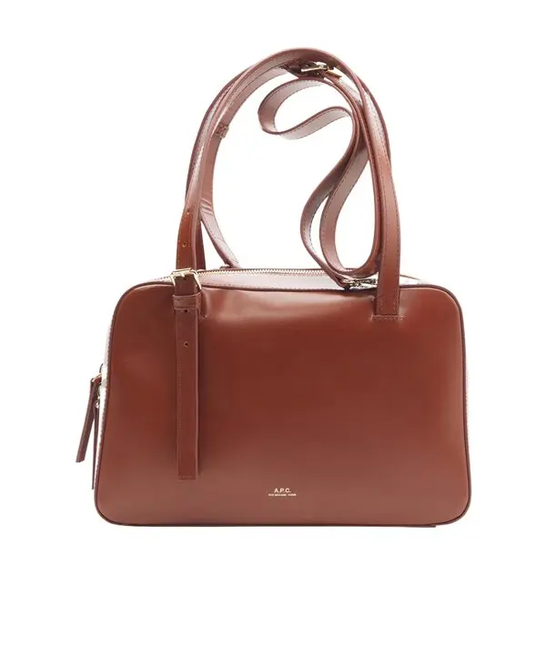 A.p.c. Virginie Logo Printed Crossbody Bag