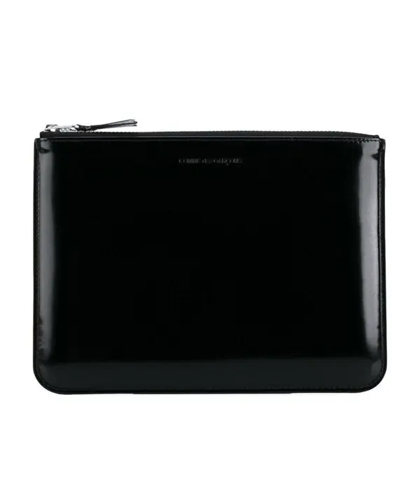 Comme Des Garçons Debossed-logo Leather Wallet