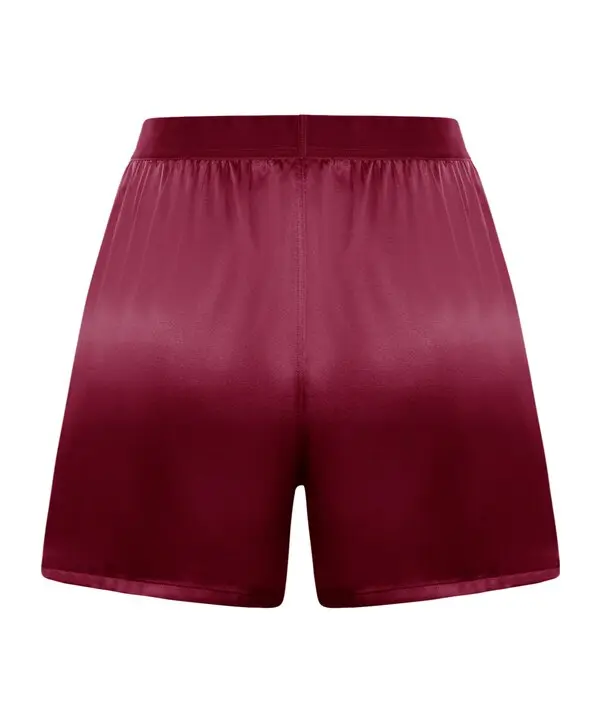 TOM FORD Logo Waistband Satin Shorts