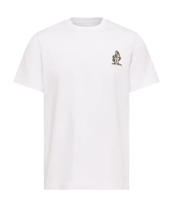 Moncler Logo Patch Crewneck T-shirt