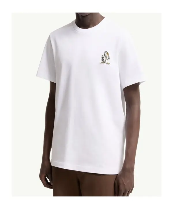 Moncler Logo Patch Crewneck T-shirt