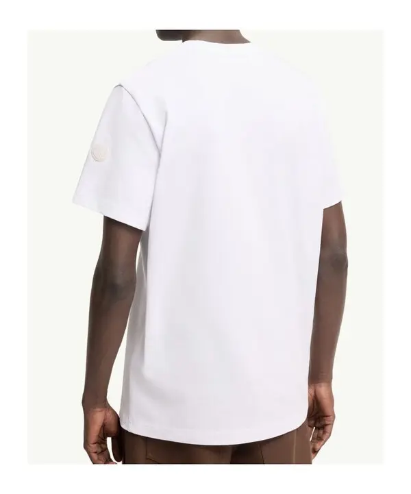 Moncler Logo Patch Crewneck T-shirt