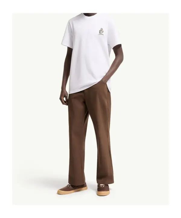 Moncler Logo Patch Crewneck T-shirt