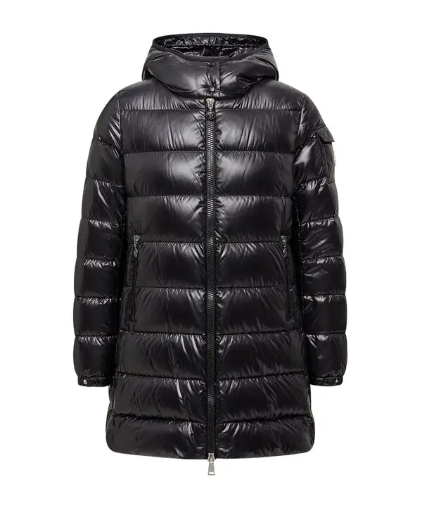 Moncler Courcelles Hooded Mid-length Down Jacket