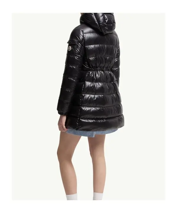 Moncler Courcelles Hooded Mid-length Down Jacket