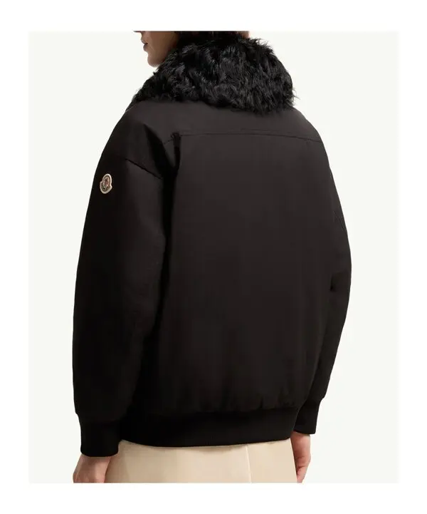 Moncler Rougequeue Hooded Short Down Jacket