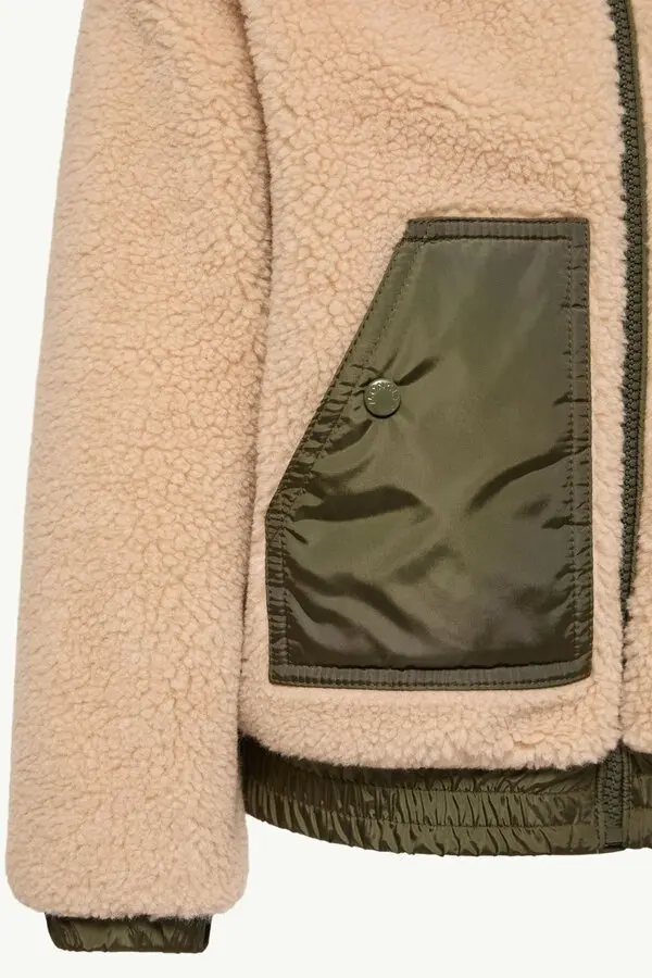 Moncler Teddy Zip-up Hoodie