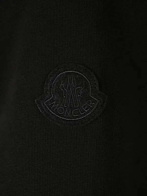 Moncler Logo Patch Crewneck T-shirt
