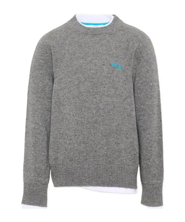 MSGM Crew-neck Knit Top