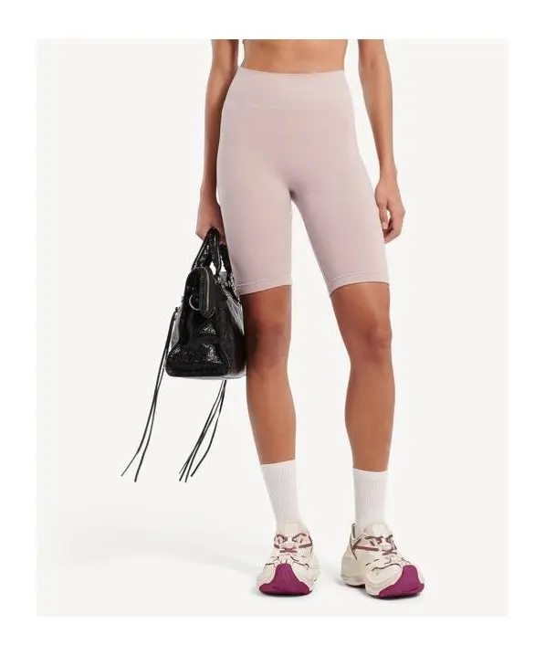 Balenciaga Techwear Seamless Cycling Shorts - Nude
