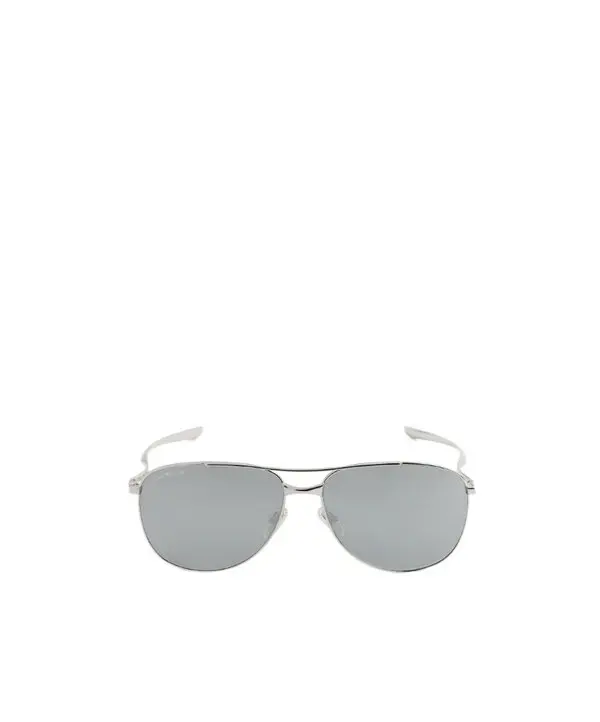 Balenciaga Monday Pilot Sunglasses In Light Ruthenium