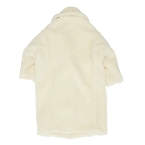 Max Mara Tedgirl Long Coat - White