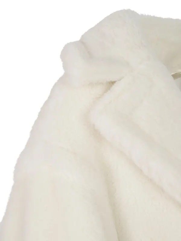 Max Mara Tedgirl Long Coat - White