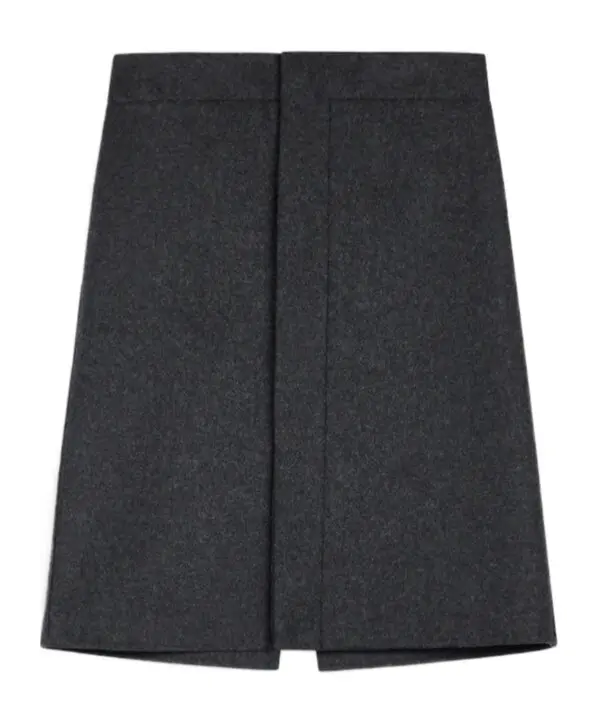 TOD'S Double-pocket Wool Skirt