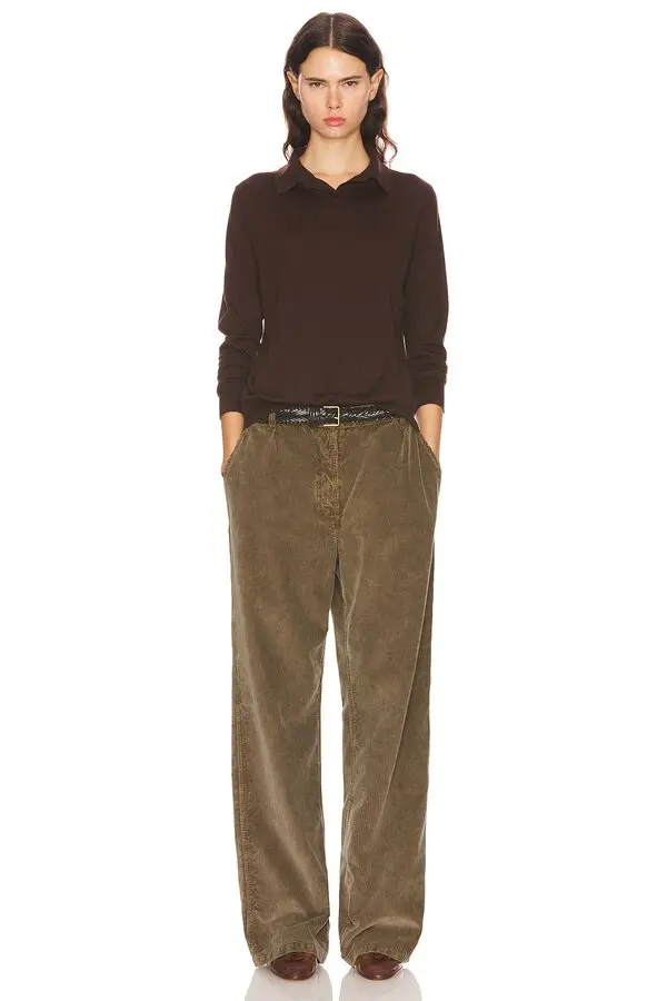 THE ROW Pauli Top - Plum