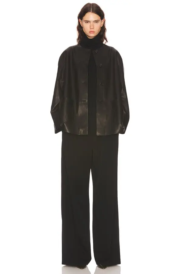 THE ROW Kelta Long Sleeve Top