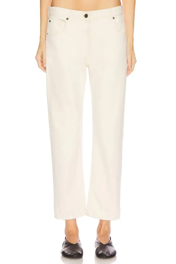 THE ROW Riaco Cropped Straight Leg