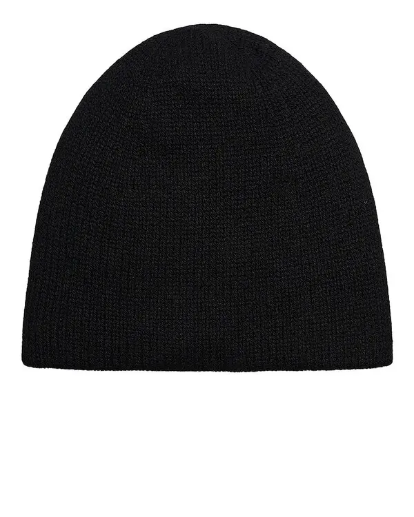 THE ROW Plyne Cashmere Beanie - Black
