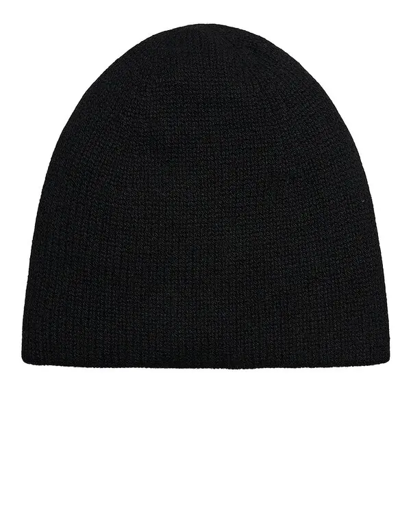 THE ROW Plyne Cashmere Beanie - Black