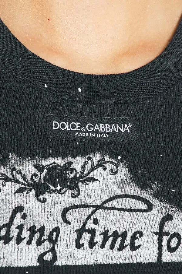 Dolce & Gabbana Jersey Graphic T-shirt