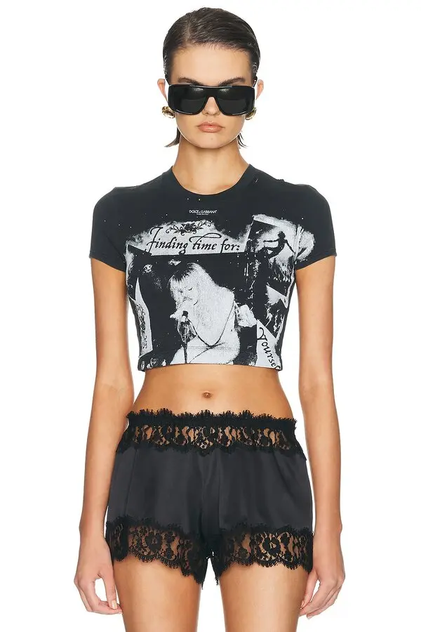 Dolce & Gabbana Jersey Graphic T-shirt