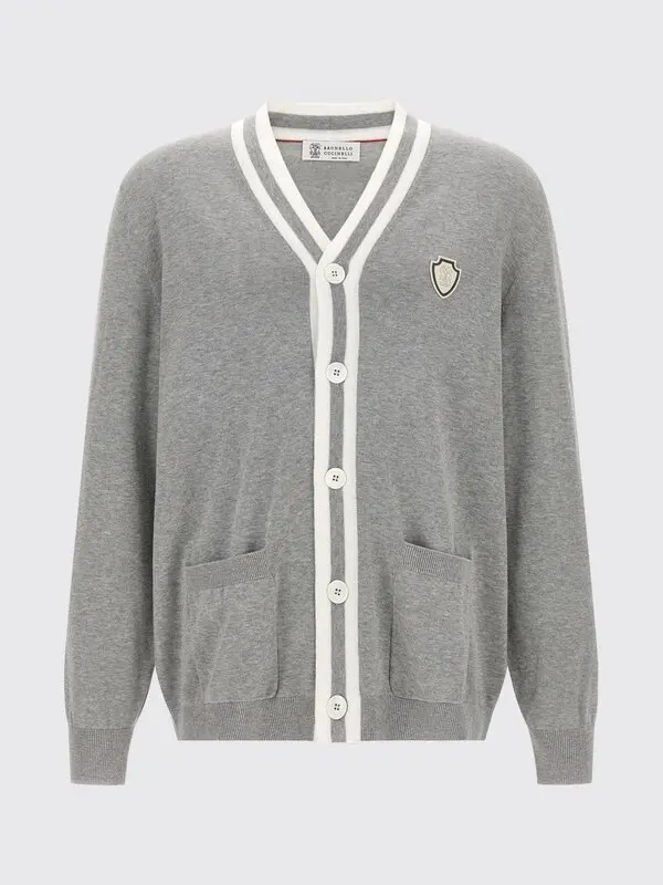 Brunello Cucinelli Cardigan - Grey